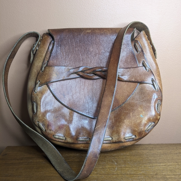 Bags | Vintage Leather Satchel | Poshmark